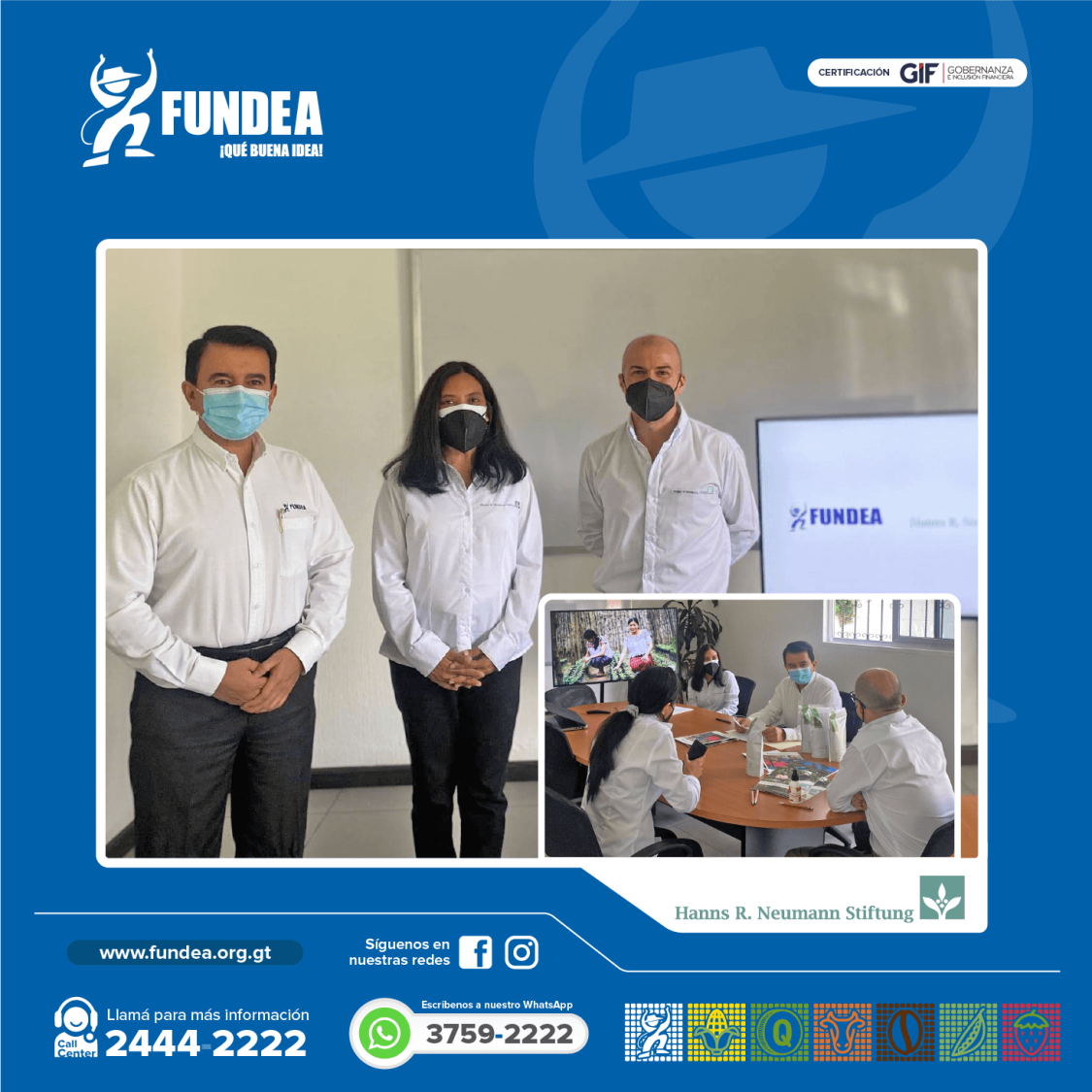 FUNDEA firma convenio de cooperación y apoyo mutuo con Fundación Hanns ...