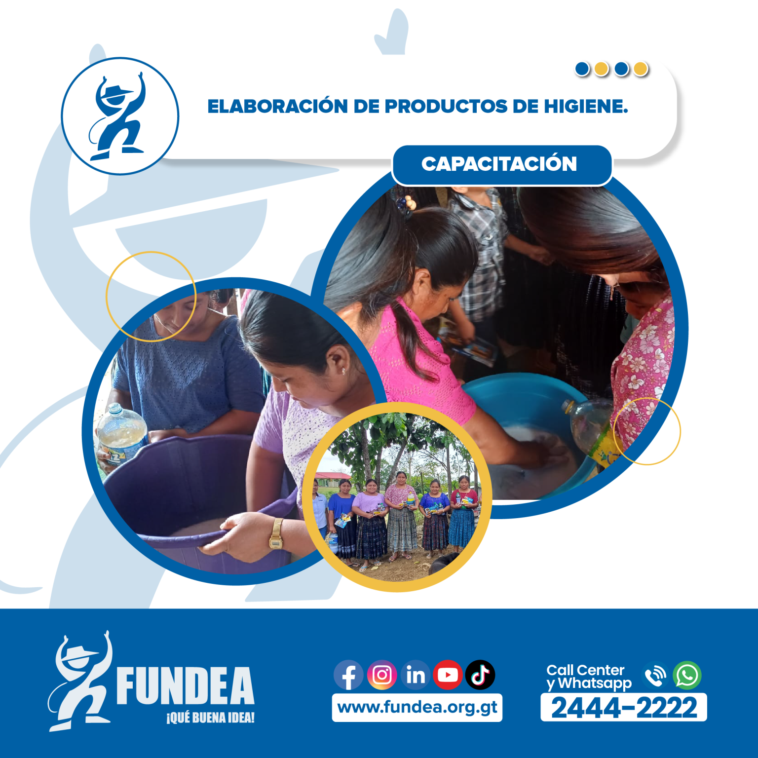 CAPACITACIÓN “ELABORACIÓN DE PRODUCTOS DE HIGIENE” – Fundea